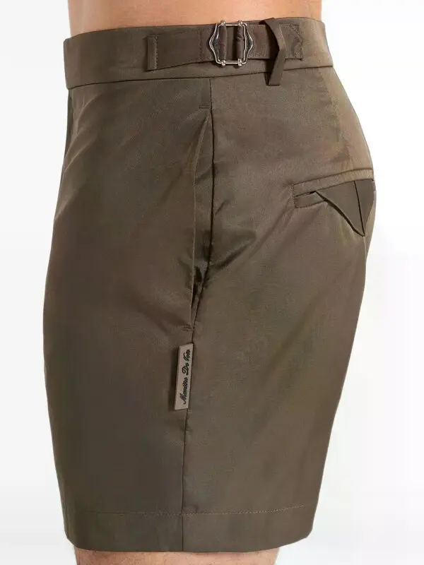 Manière De Voir Polished Nylon Swim Shorts