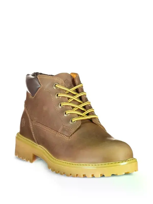 LUMBERJACK Logo Detail Lace-up Boots