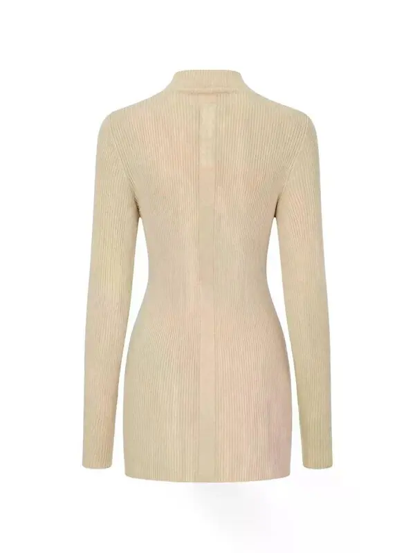 Rick Owens Ribbed-knit High-neck Sweater