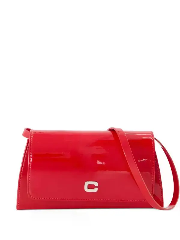 CAREL Elysee Patent Leather Shoulder Bag