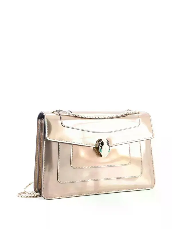 BVLGARI Serpenti Forever Leather Medium Shoulder Bag