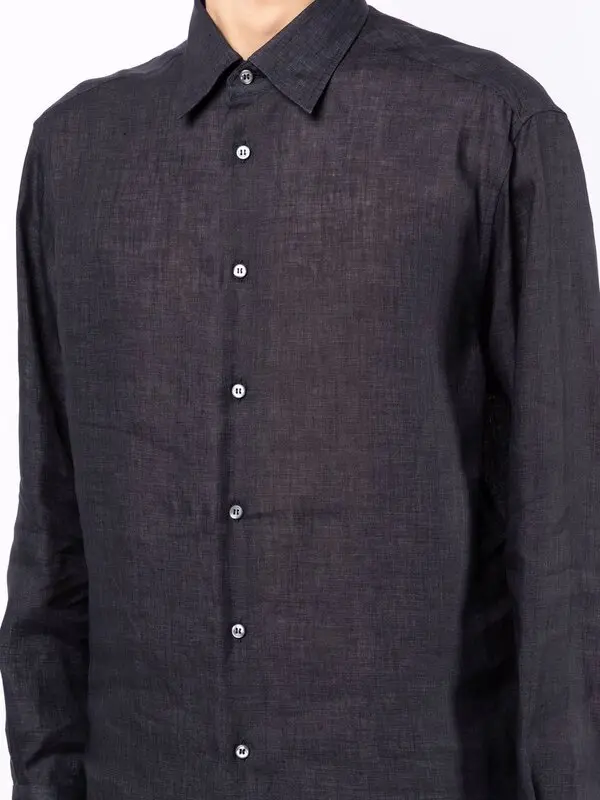 Brioni Linen Shirt - Blue
