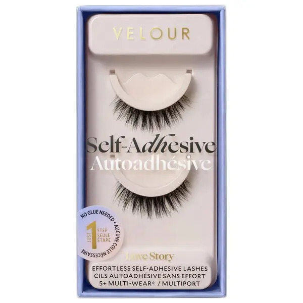 VELOUR Effortless Self-adhesive Lashes Single Pack - Love Story