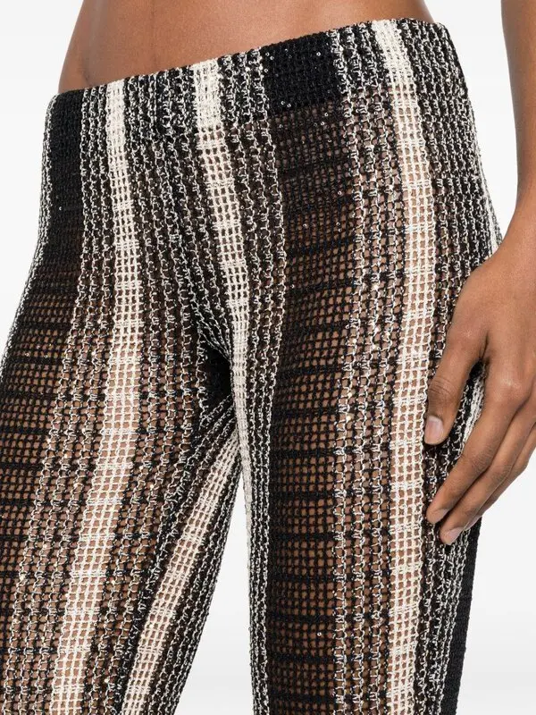 Missoni Striped Sequin Embellished Trousers