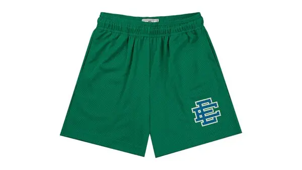 ERIC EMANUEL Ee Basic Short First Tee Shirt Green/in - First Tee Green/blue