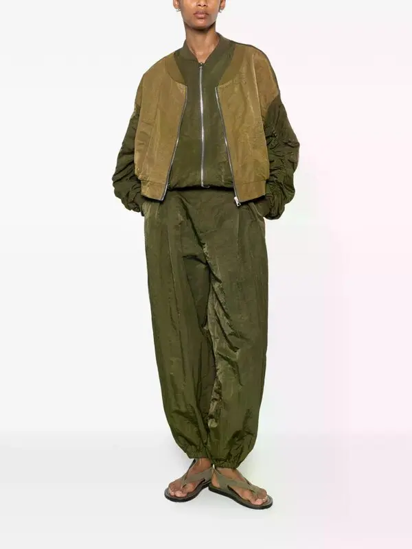 Imperial Panelled Ruched-sleeve Jacket