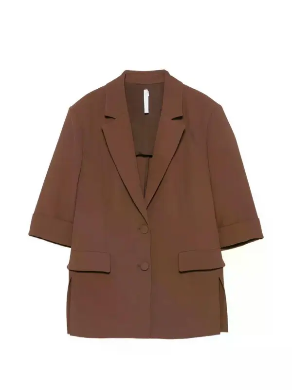 Imperial Short-sleeve Jacket - Brown