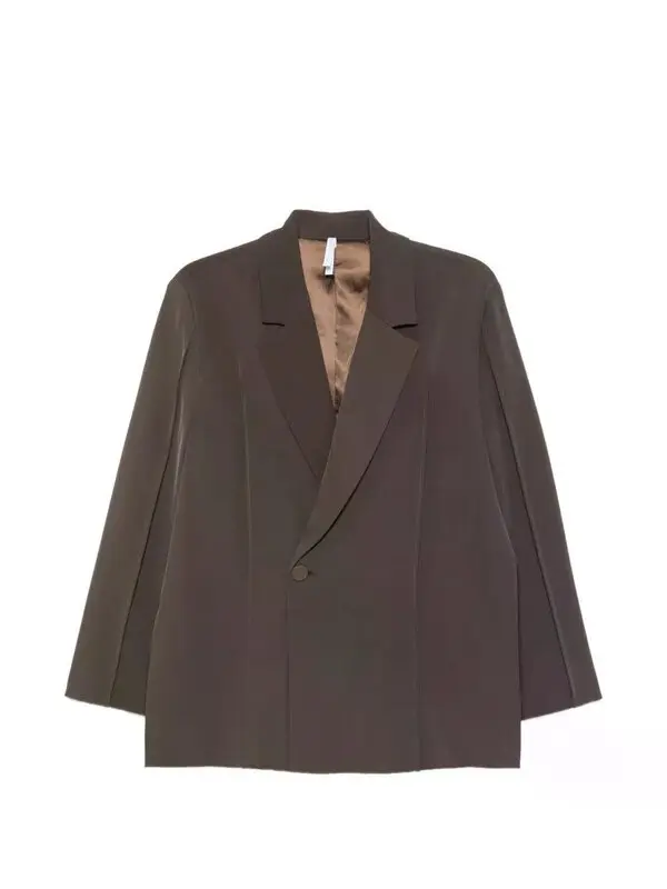 Imperial Single-button Jacket - Brown
