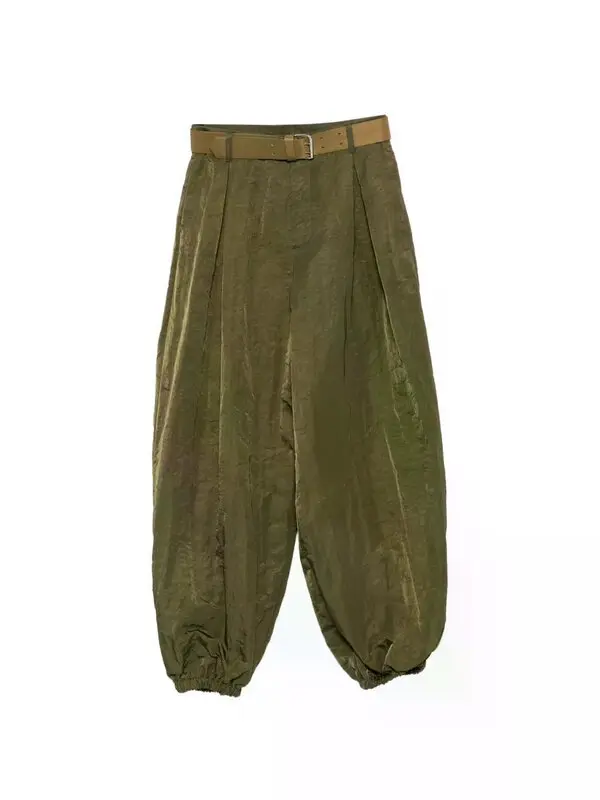 Imperial Belted Pleated Trousers