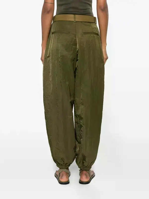Imperial Belted Pleated Trousers