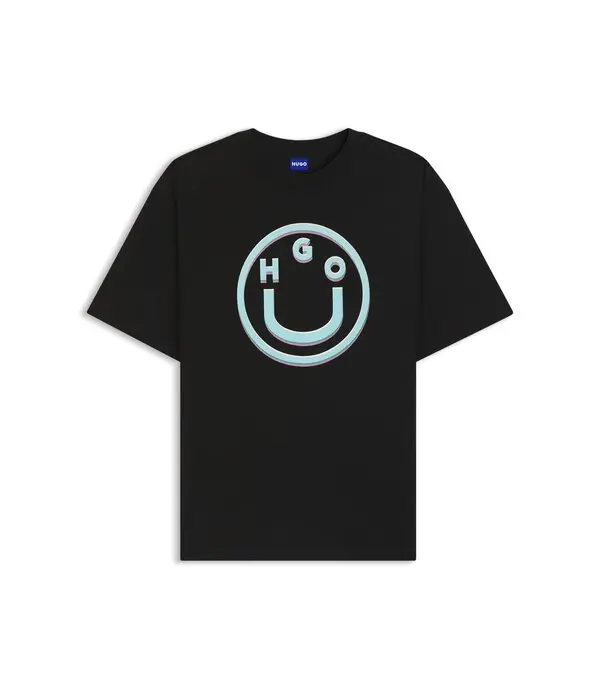 Hugo Cotton-jersey T-shirt With Graphic Print