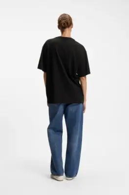 Hugo Cotton-jersey T-shirt With Graphic Print