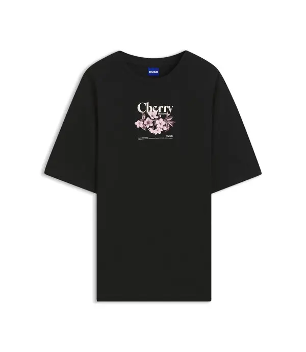 Hugo Cotton-jersey T-shirt With Graphic Print