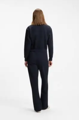 Hugo Zip-up Sweatshirt With Logo Puller