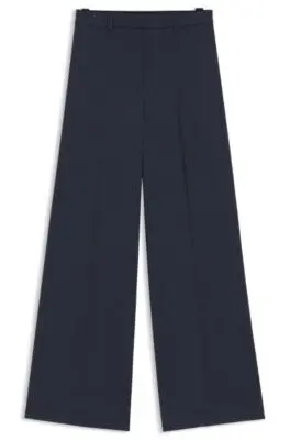 Hugo Pinstripe Wide-leg Pants