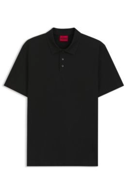 Hugo Slim-fit Polo In Mercerized Cotton
