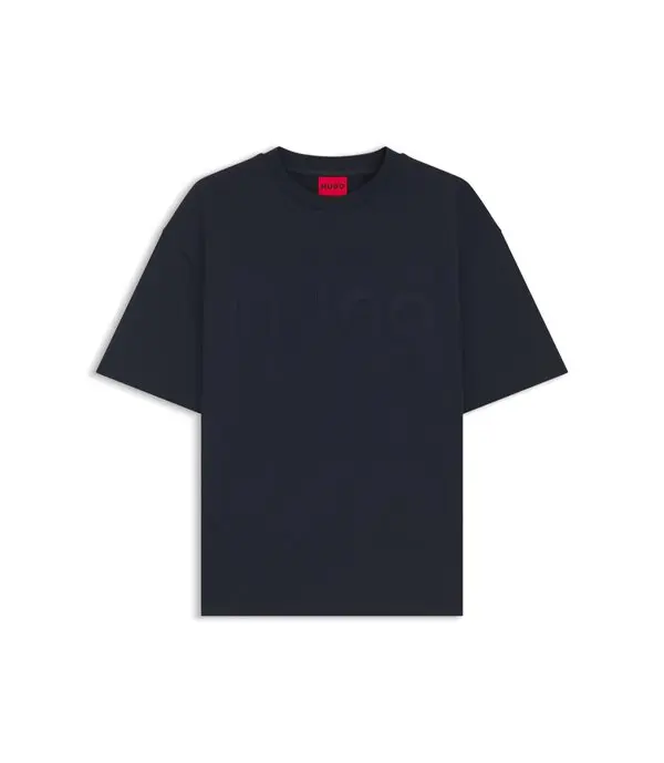 Hugo Cotton-jersey T-shirt With Reflective Logo
