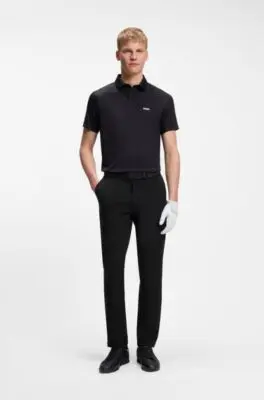 BOSS Regular-fit Water-repellent Stretch Pants