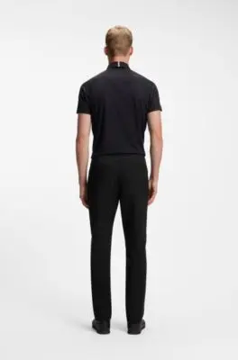 BOSS Regular-fit Water-repellent Stretch Pants