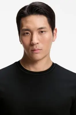 BOSS Slim-fit Cotton T-shirt With Crew Neck
