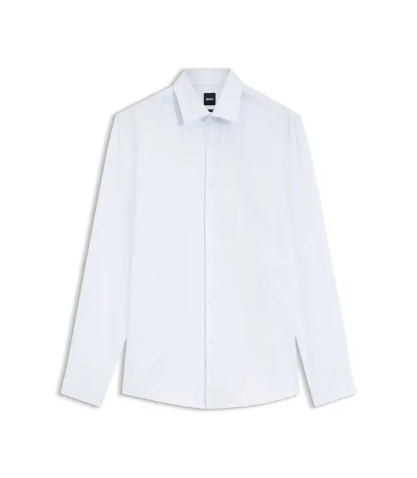 BOSS Slim-fit Shirt In Refined Italian Cotton