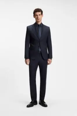 BOSS Regular-fit Shirt In Easy-iron Stretch Cotton