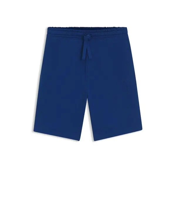 Hugo Cotton Terry Shorts With Logo Detail