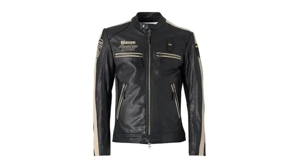 BLAUER. Garner Leather Jacket