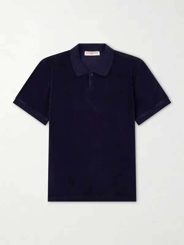 Orlebar Brown Bruno Cotton-terry Polo Shirt