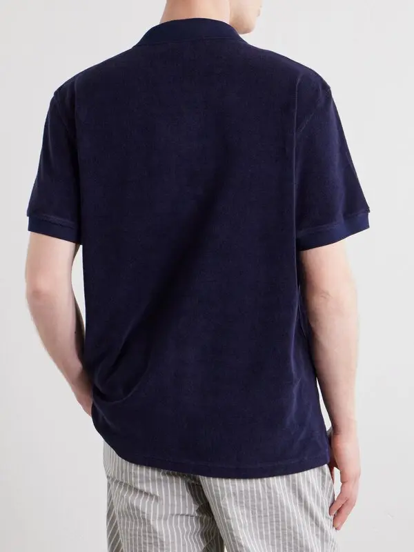 Orlebar Brown Bruno Cotton-terry Polo Shirt