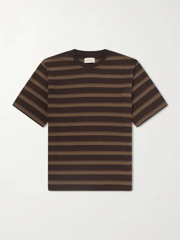 Oliver Peoples Judd Striped Organic Cotton T-shirt