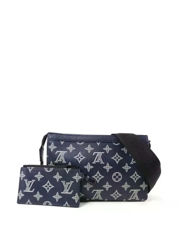 LOUIS VUITTON Gaston Wearable Wallet Monogram Shadow Shoulder Bag