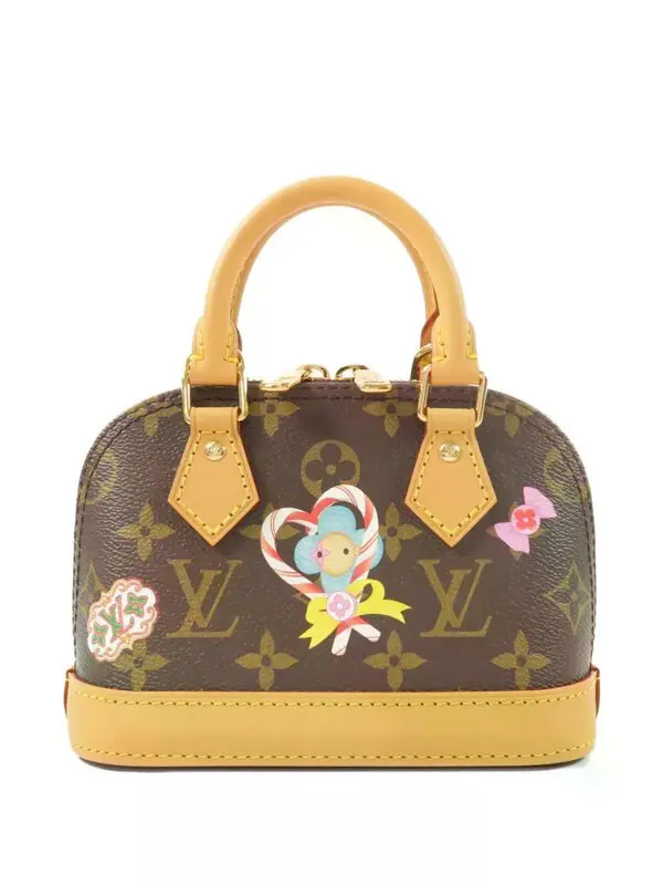 LOUIS VUITTON Nano Alma Vivienne Tote Bag
