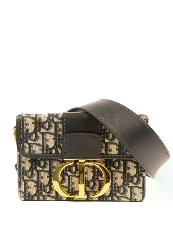 Dior Oblique Montaigne 30 Shoulder Bag - Neutrals