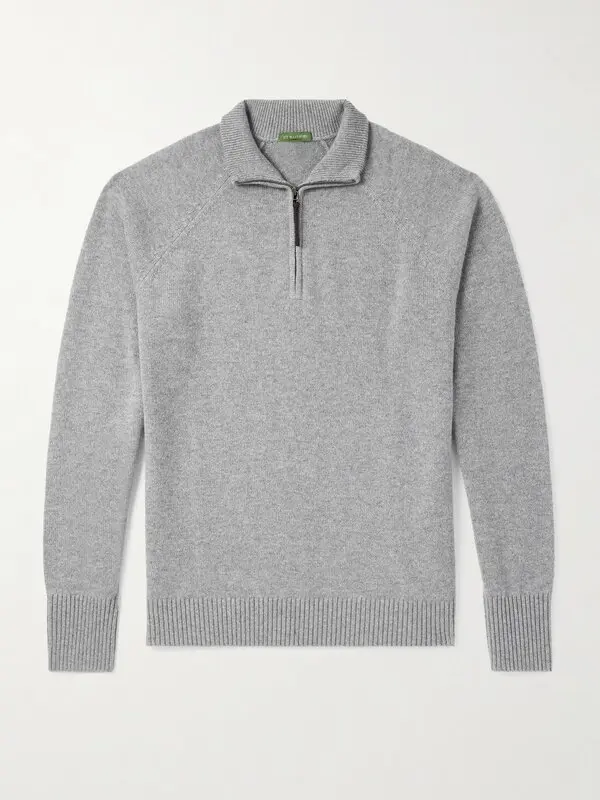 Sid Mashburn Cashmere Half-zip Sweater
