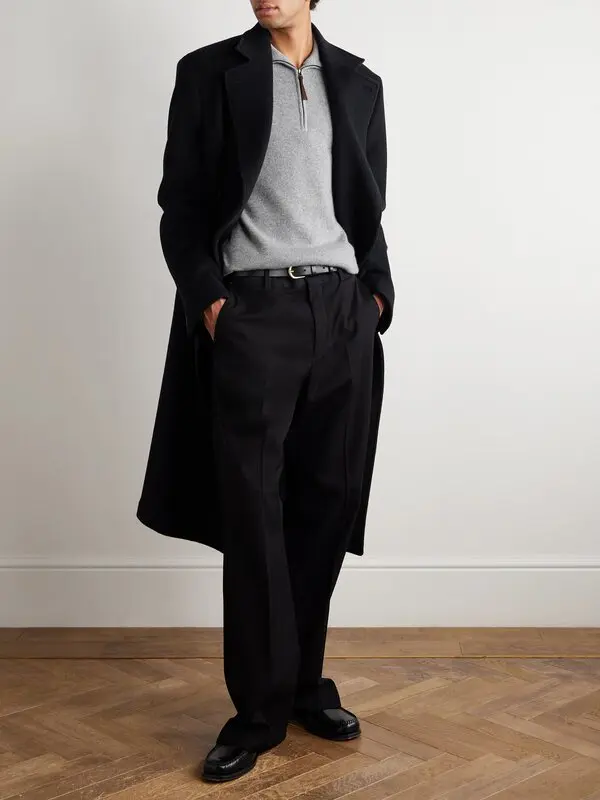 Sid Mashburn Cashmere Half-zip Sweater