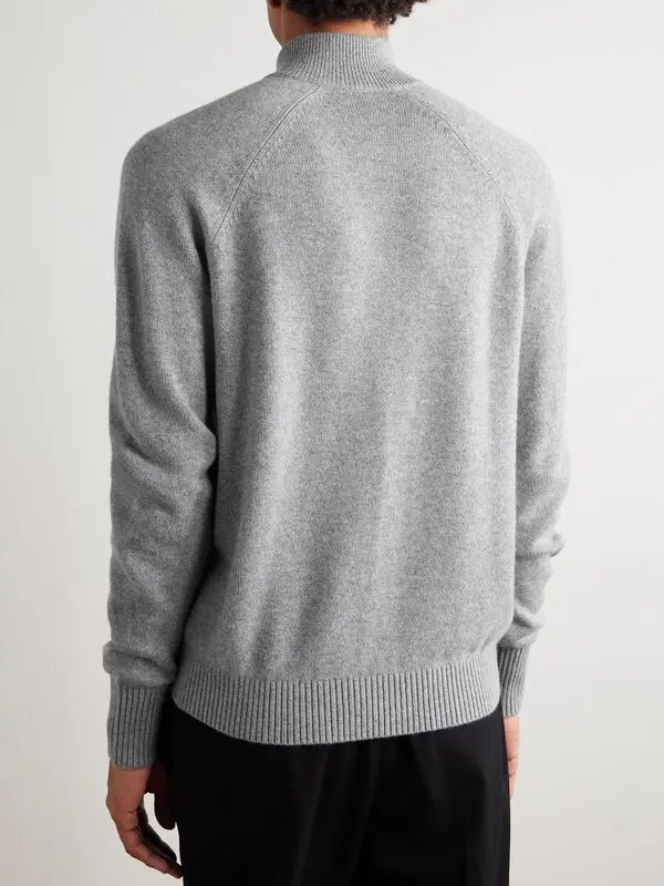 Sid Mashburn Cashmere Half-zip Sweater