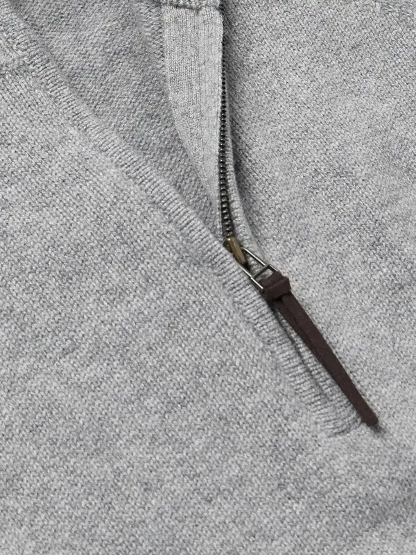 Sid Mashburn Cashmere Half-zip Sweater