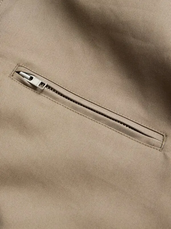 Nn07 Gideon 80038 Organic Cotton-twill Zip-up Jacket