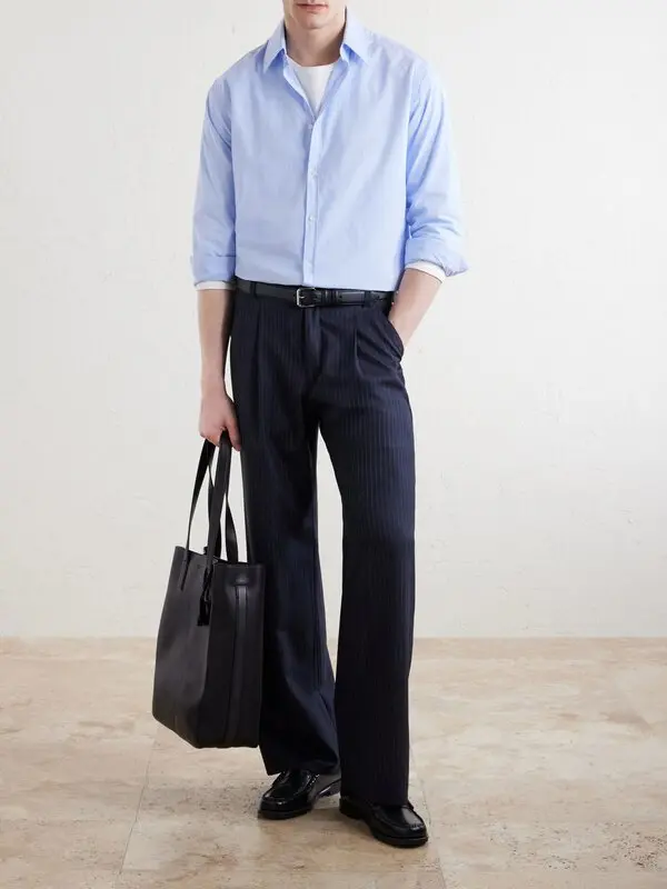 Oliver Peoples Conduit Classic Cotton-poplin Shirt