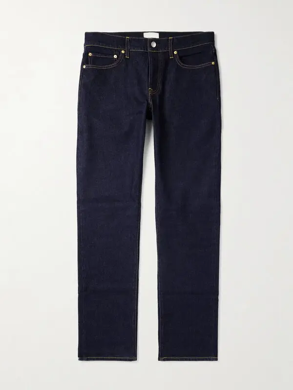 Sid Mashburn Clift Slim-fit Straight-leg Stretch Jeans