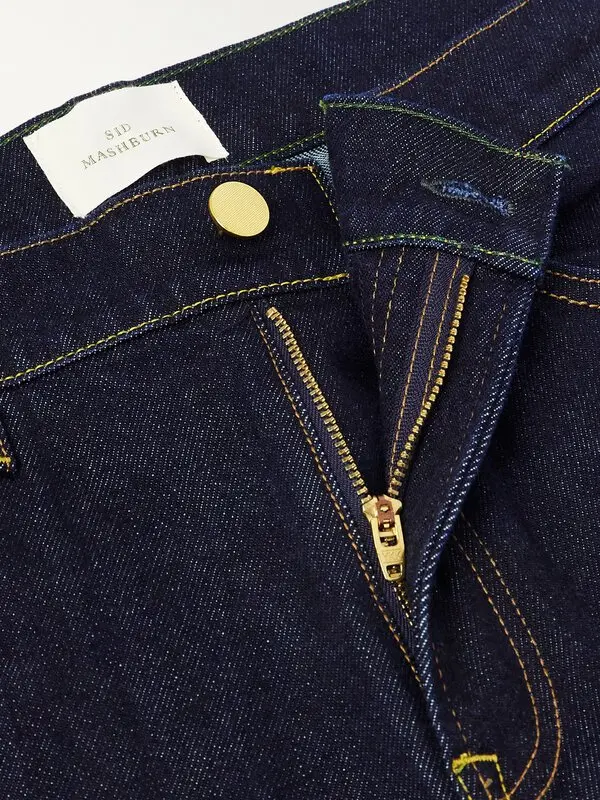 Sid Mashburn Clift Slim-fit Straight-leg Stretch Jeans