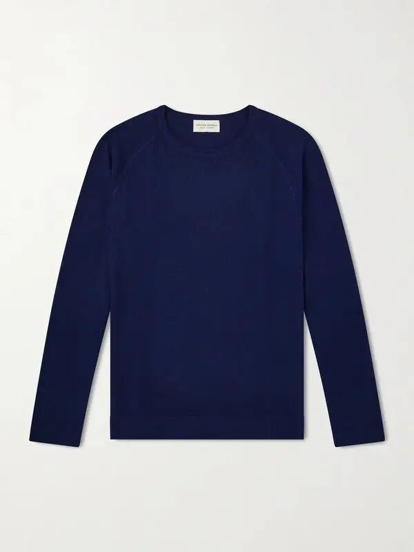 Officine Générale Cashmere Crewneck Sweater