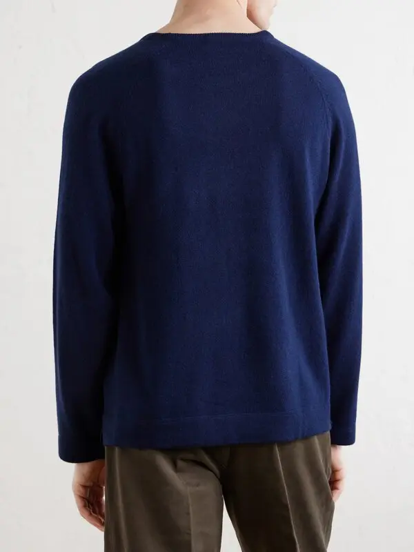 Officine Générale Cashmere Crewneck Sweater