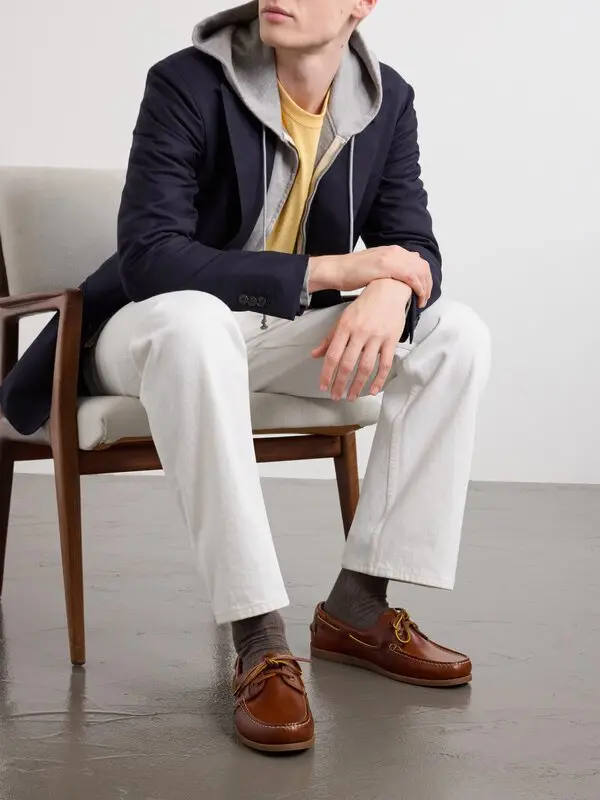 R.M.WILLIAMS R.m. Williams Leather Boat Shoes