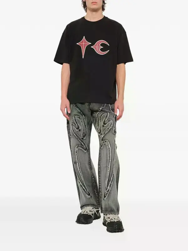 THUG CLUB Rock Graphic-print Oversized T-shirt