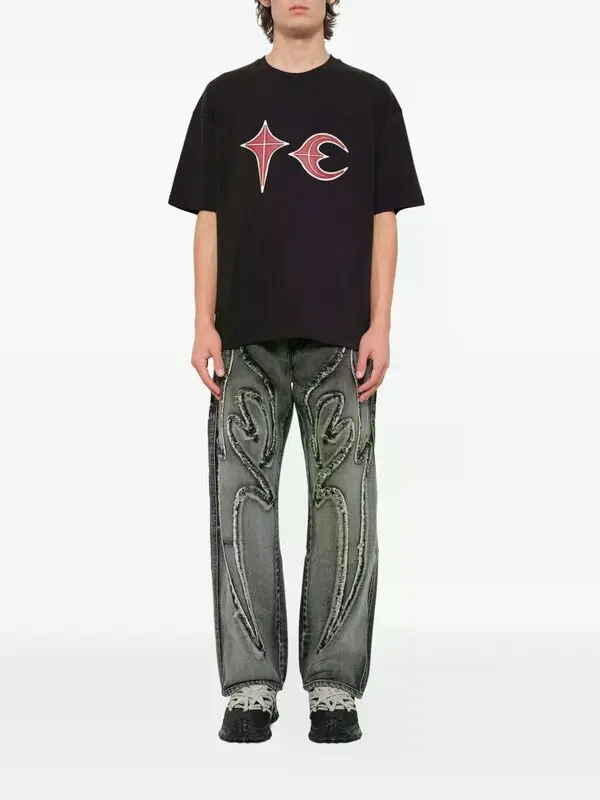 THUG CLUB Rock Graphic-print Oversized T-shirt