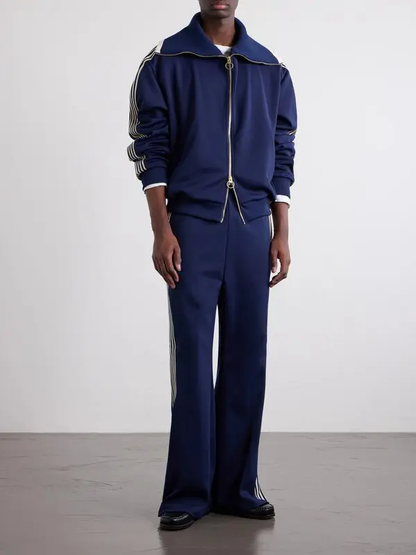 Kapital Striped Jersey Track Jacket