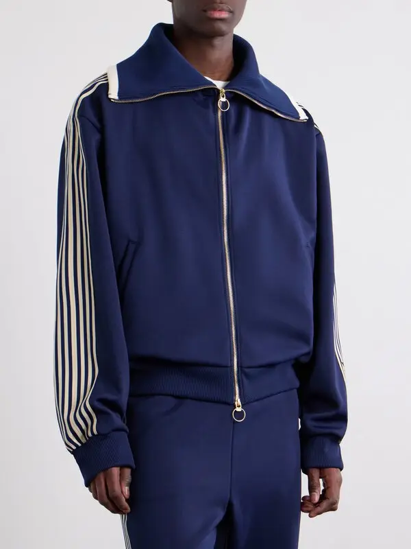 Kapital Striped Jersey Track Jacket