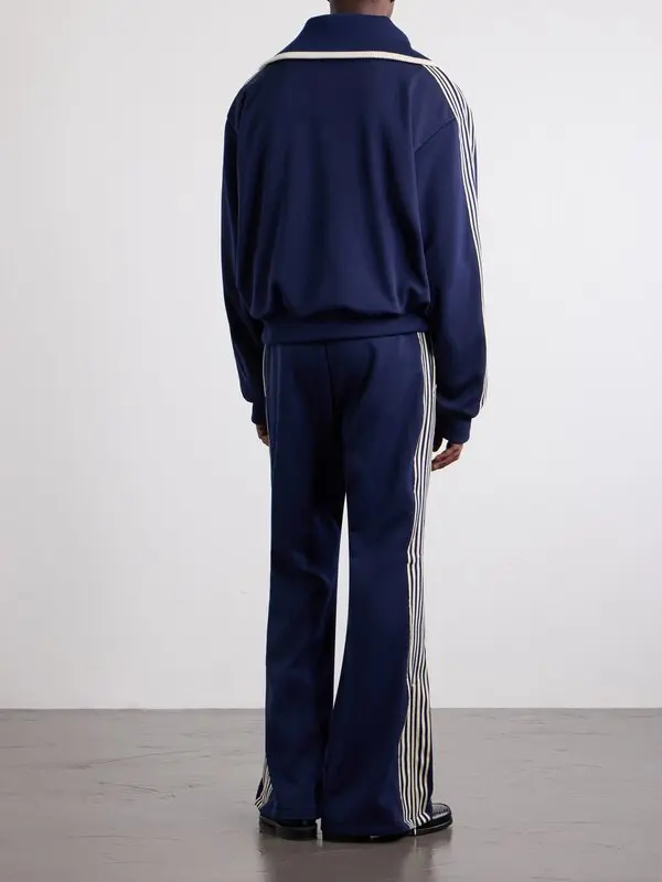 Kapital Striped Jersey Track Jacket